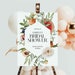 Tropical Fruit Bouquet Welcome Sign, Summer Bridal Shower Poster ...