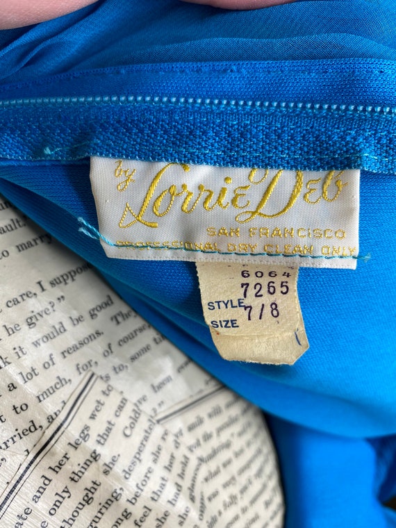 1960s Lorrie Deb of San Francisco full length dress |… - Gem