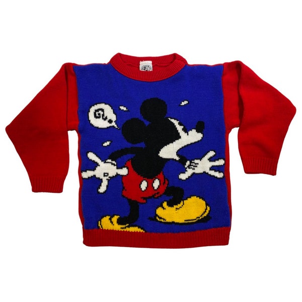 Mickey Mouse Sweater - Etsy