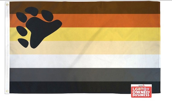 Bear Pride 3' X 5' Flag LGBTQ Pride Waterproof - Etsy