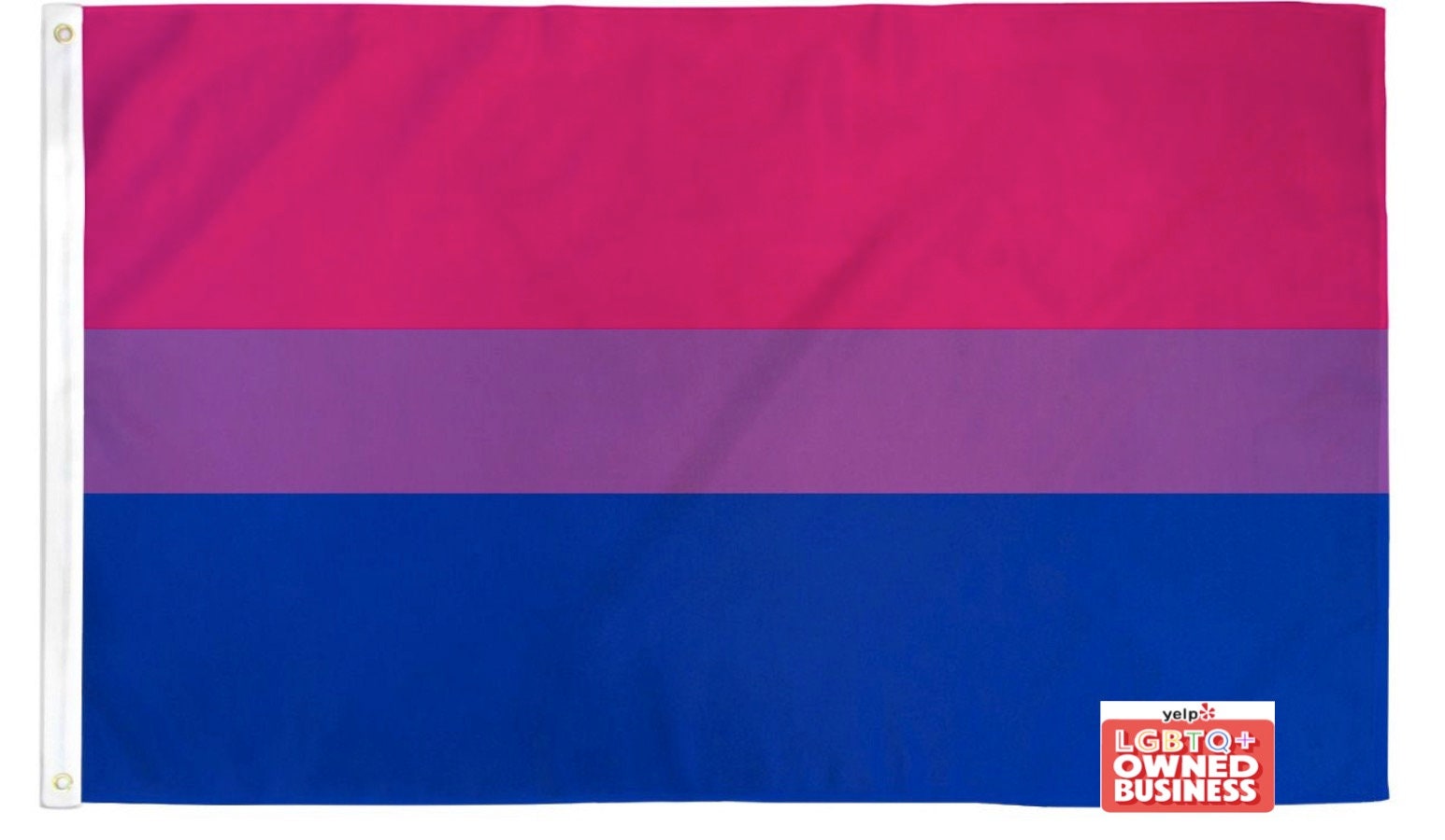 Bisexual Pride Flag 2'x3' or 3'x5' Poly - Etsy UK