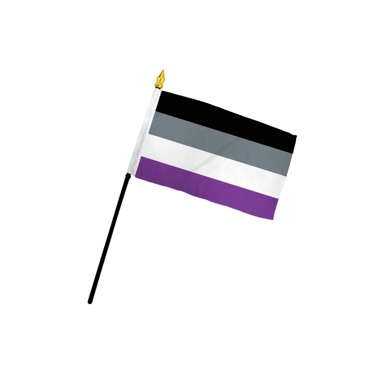 Bandera Asexual Aromática