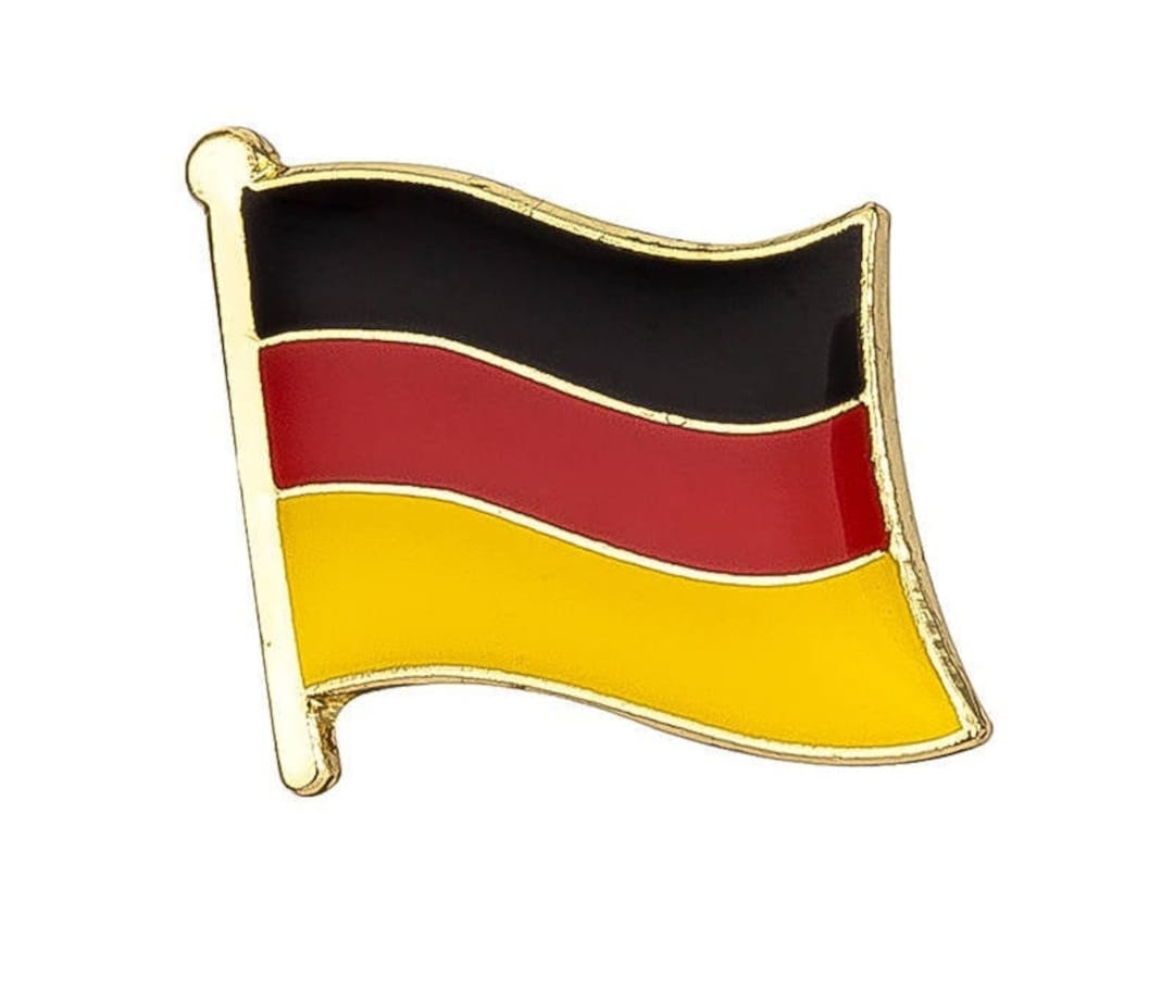 Germany Flag Lapel Pin 3/4 X 5/8 Hat Tie Tack Badge Pin German - Etsy