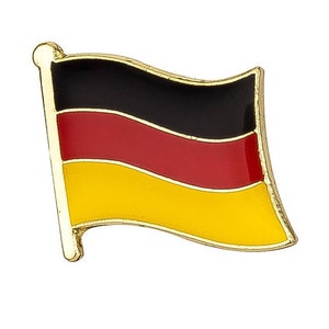 Germany Flag Lapel Pin 3/4 X 5/8 Hat Tie Tack Badge Pin German - Etsy