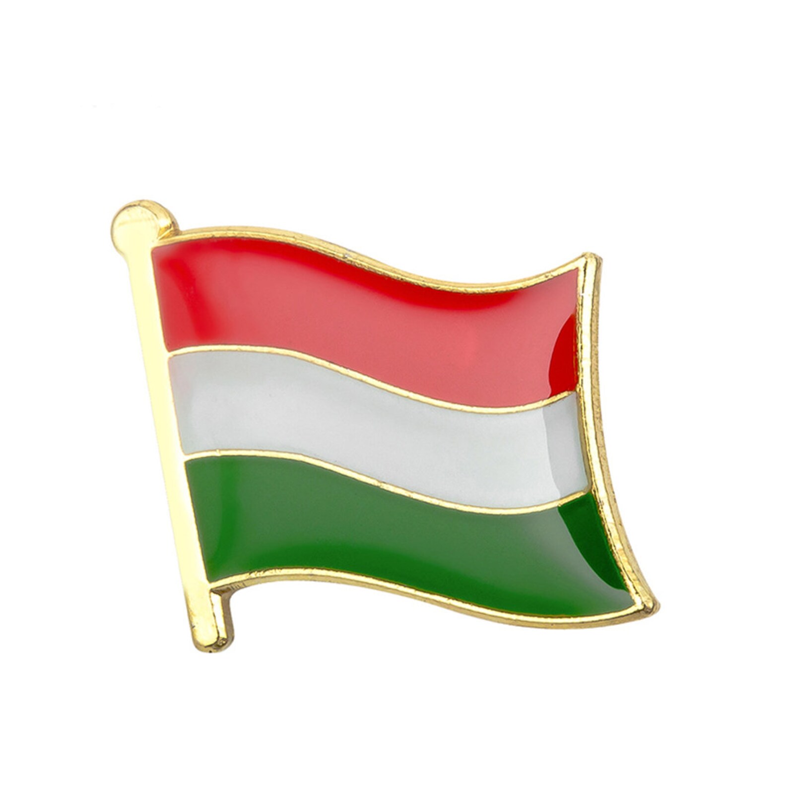 Hungary Flag Lapel Pin 3/4 X 5/8 Hat Tie Tack - Etsy