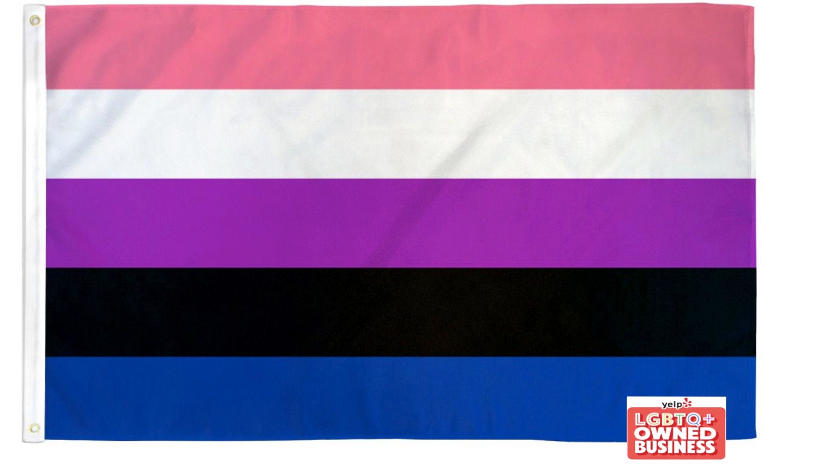 Genderfluid Flag 3' X 5' LGBTQ Pride Flag Waterproof - Etsy