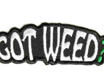 Weed Iron on Patch - Etsy