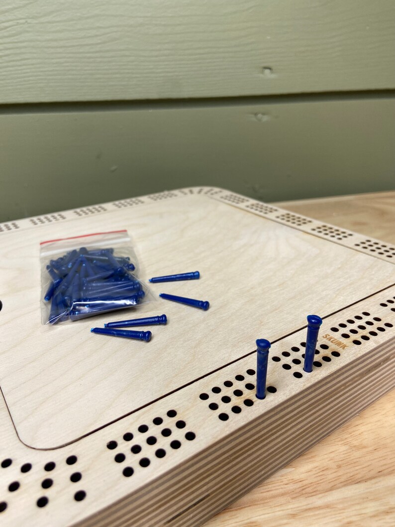 Dark Navy Blue Cribbage Pegs {bulk Pack of 50} - Etsy