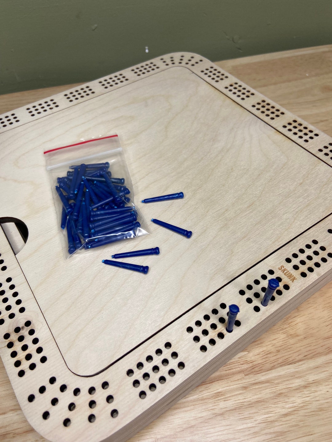 Dark Navy Blue Cribbage Pegs {bulk Pack of 50} - Etsy