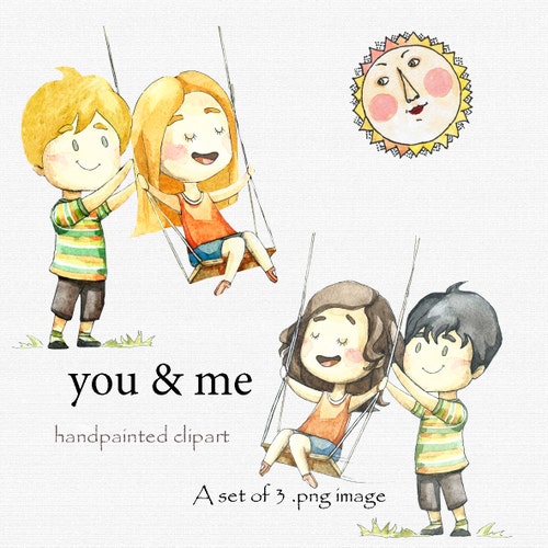 VERBS 1 Clipart for Small Commercial and Education Use. | Etsy