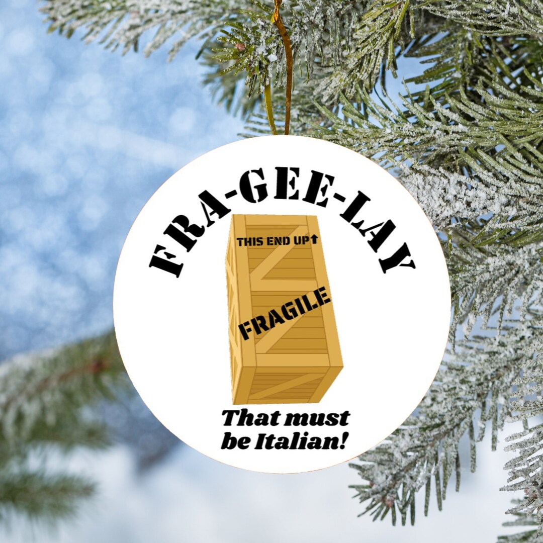 Fragile Leg Lamp Crate Ornament - Etsy