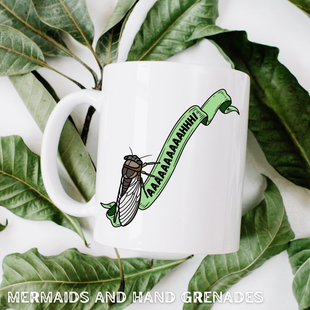 Screaming Cicada Mug - Etsy