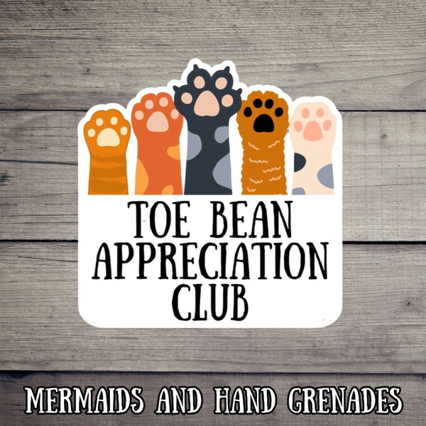Toe Bean Appreciation Club - Etsy