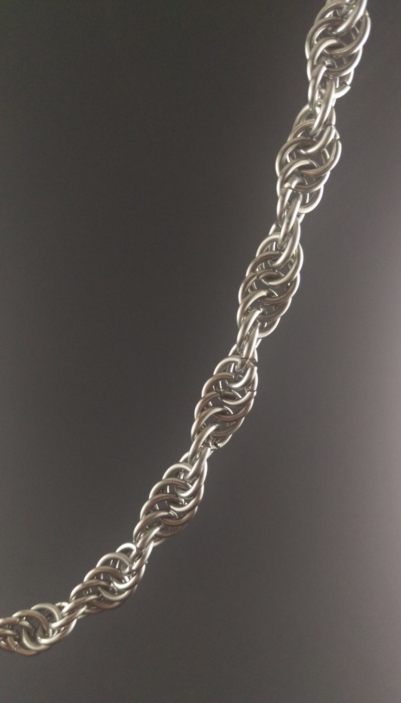 Spiral Chain Necklace - Etsy