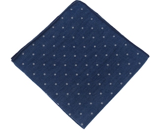 Denim Pocket Square - Etsy