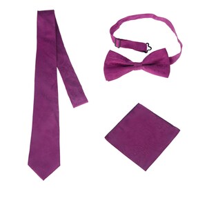 Magenta Ties for Men.magenta Paisley Tie.light Magenta Neckties.purple ...