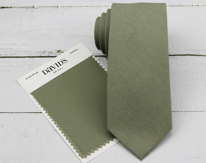 Sage Neckties Dusty Sage Neckties Eucalyptus Neckties Sage Necktie Sage ...