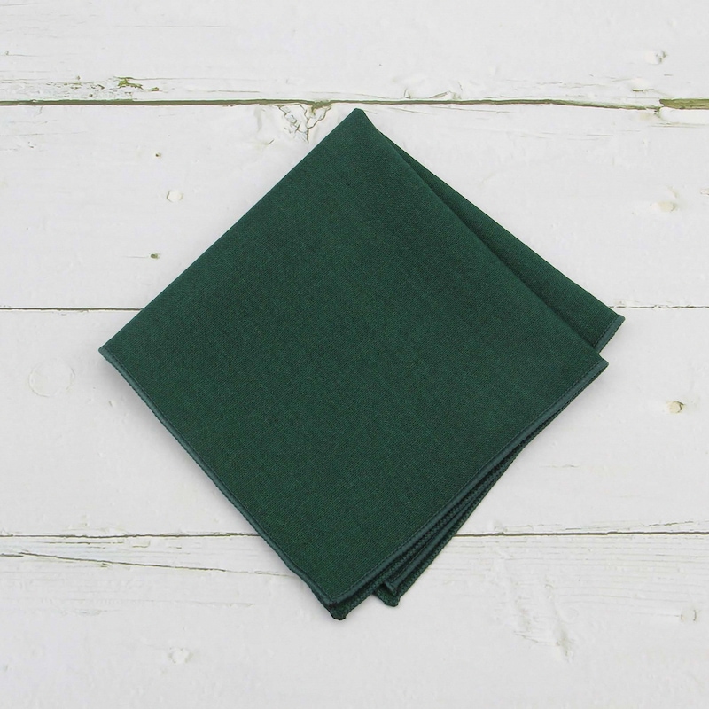 Green Handkerchief - Etsy