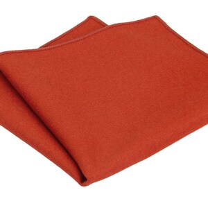 Sienna Wool Ties. Mens Sienna Tie. Paprika Colored Neckties for Men and ...