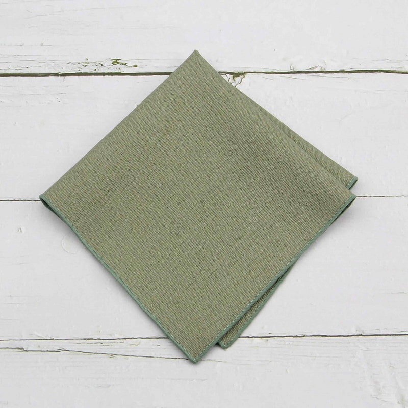 Green Handkerchief - Etsy