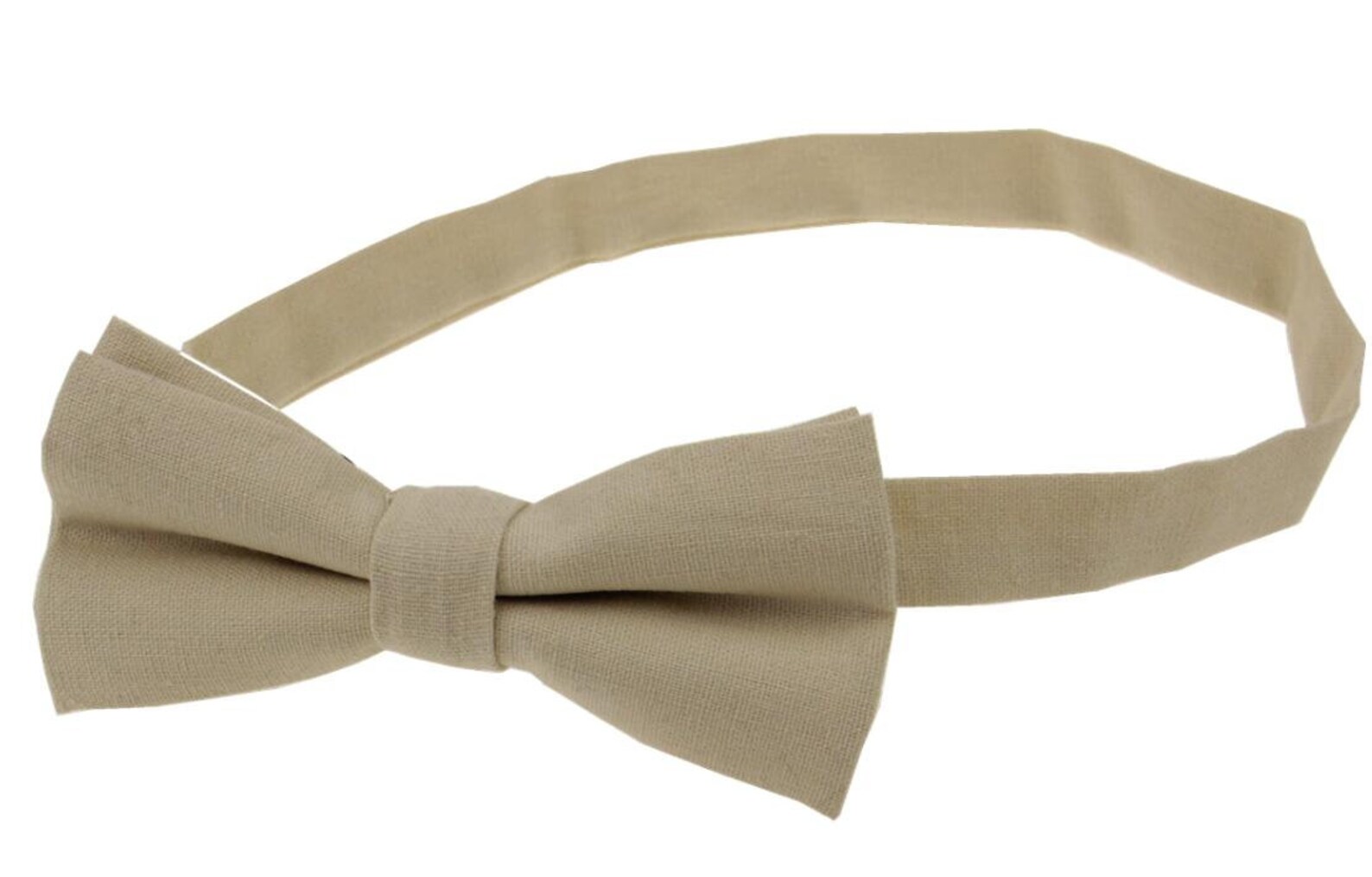 Beige Bowties.beige Solid Bow Ties.mens Bow Ties Beige .light - Etsy