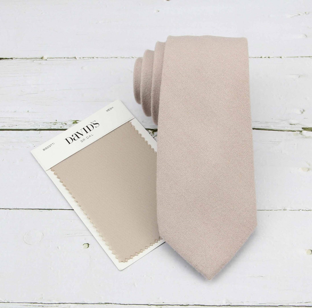 Biscotti Wool Ties. Biscotti Ties for Men for Wedding. Beige Neckties ...