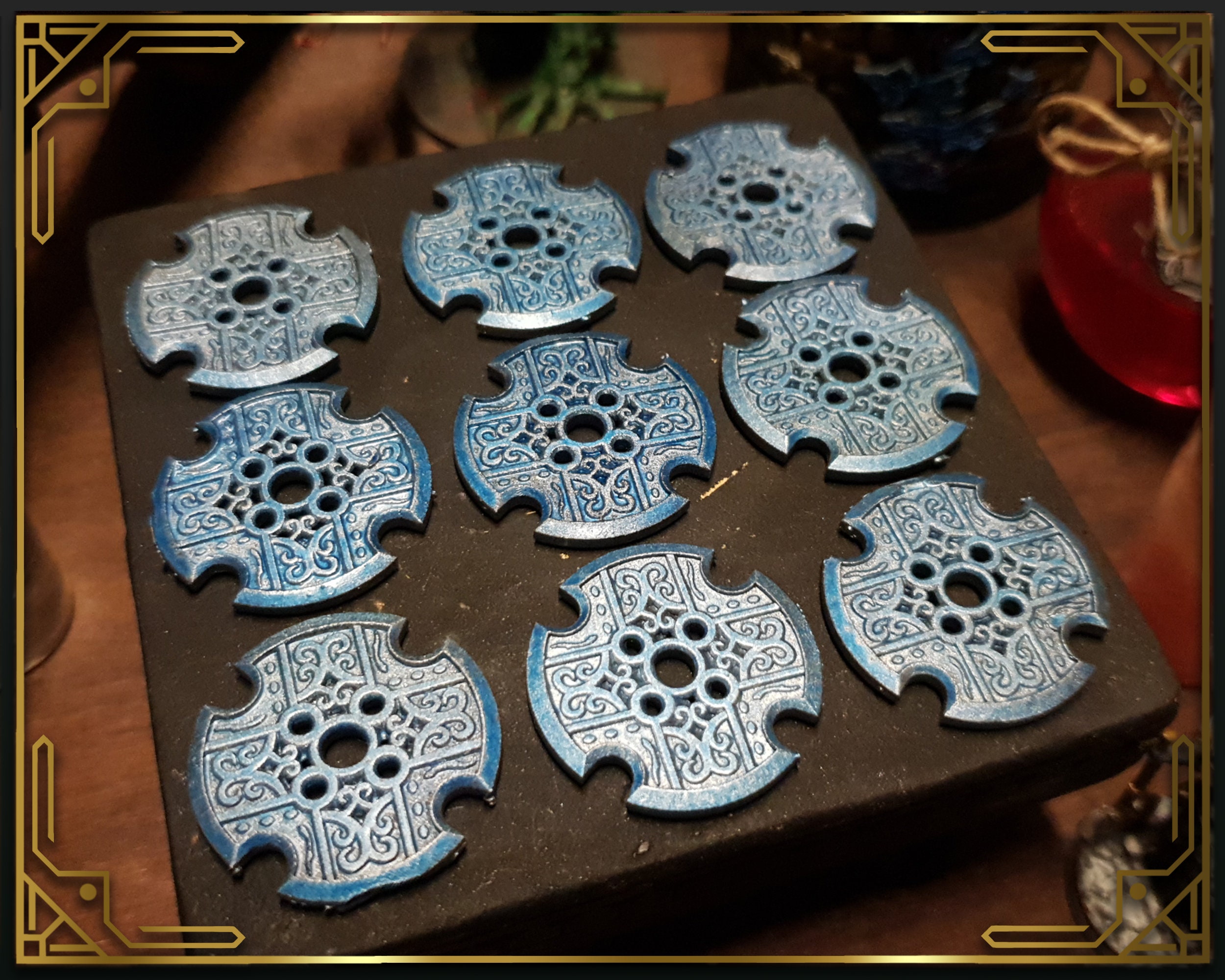 Mithril Medallions Board Game Coins for D&D and Other Rpgs | Etsy