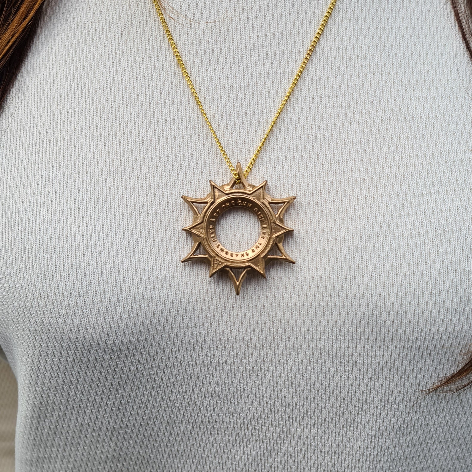 Symbol of Pelor the Dawnfather Cosplay Accessory and Dnd - Etsy