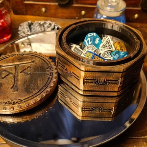 Dwarven Dice Vault Medium Size for Tabletop Rpg's and Boardgames - Etsy