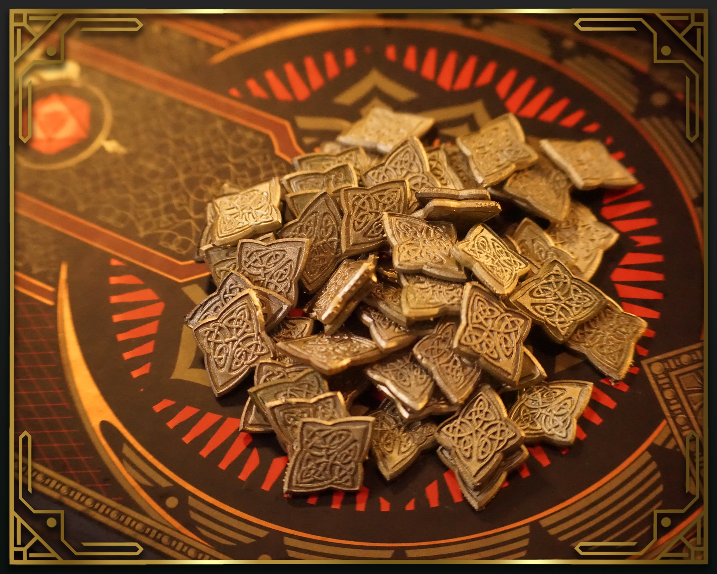 Electrum Coins Board Game Coins for D&D and Other Rpgs | Etsy