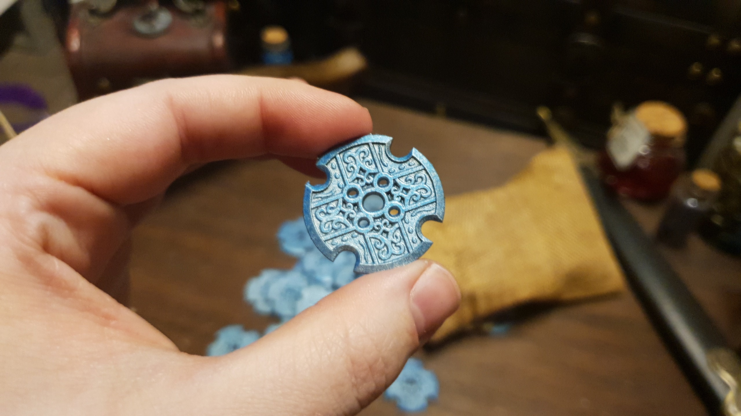 Mithril Medallions Board Game Coins for D&D and Other Rpgs | Etsy