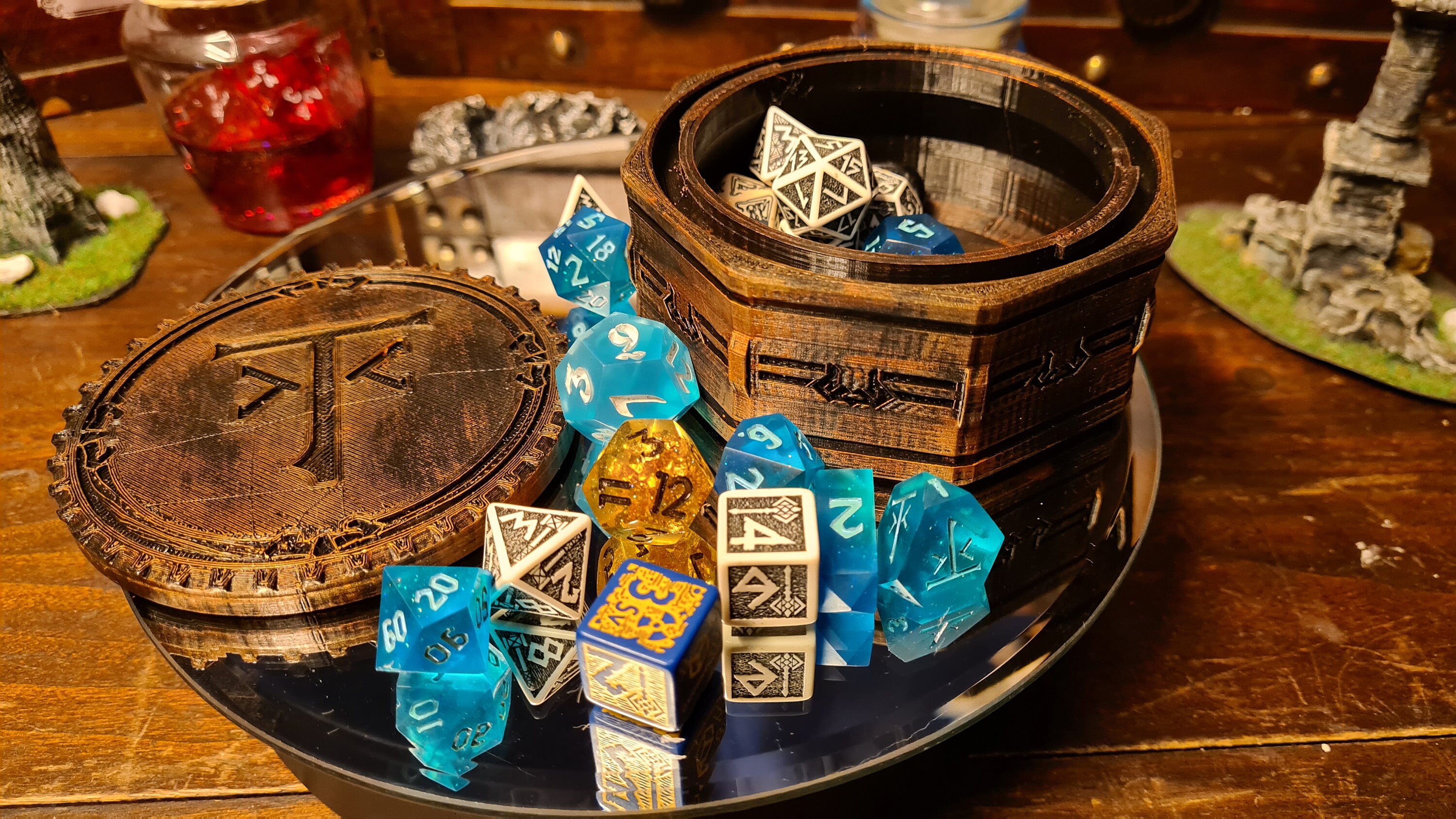 Dwarven Dice Vault Medium Size for Tabletop Rpg's and - Etsy