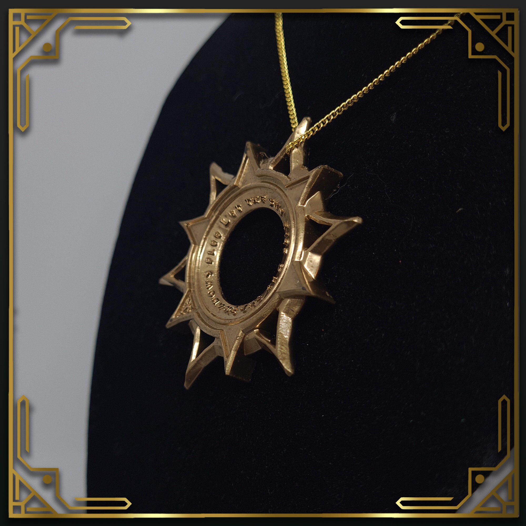 Symbol of Pelor the Dawnfather Cosplay Accessory and Dnd - Etsy