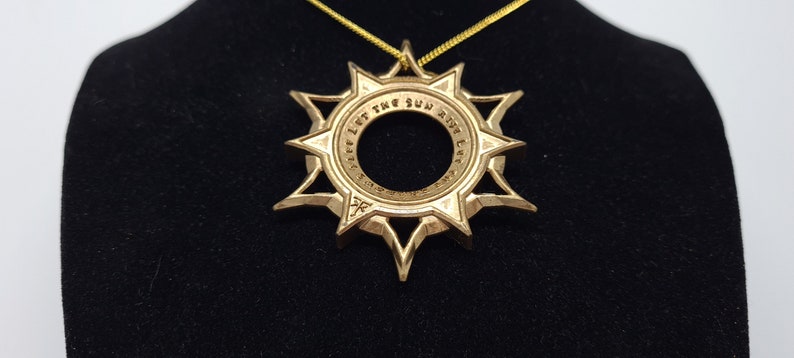 Symbol of Pelor the Dawnfather Cosplay accessory and DnD | Etsy