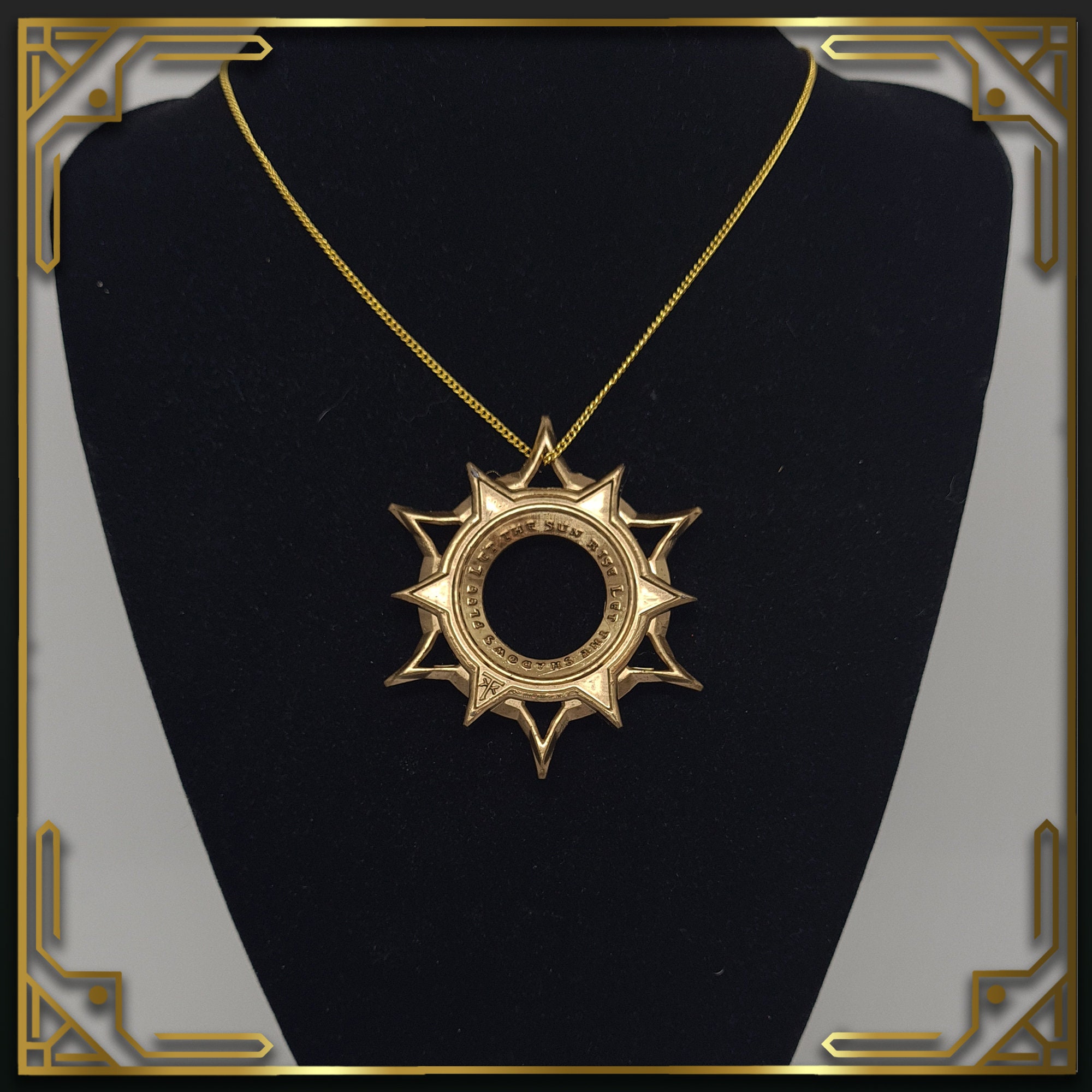 Symbol of Pelor the Dawnfather Cosplay Accessory and Dnd - Etsy