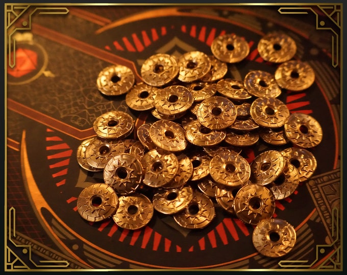 Fantasy Coins Magic Gold - Etsy