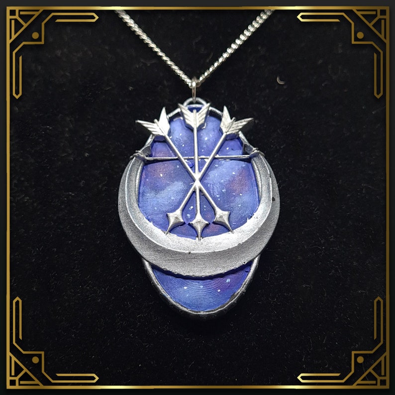 Symbol of Sehanine the Moonweaver Cosplay Accessory and - Etsy