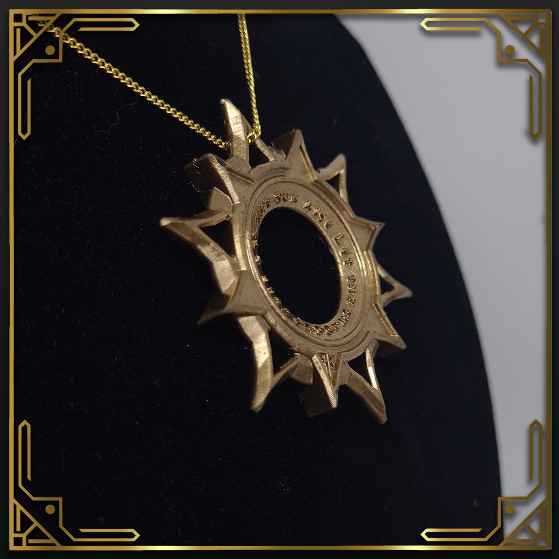 Symbol of Pelor the Dawnfather Cosplay Accessory and Dnd - Etsy