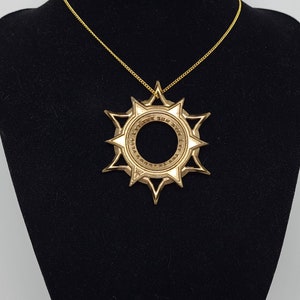 Symbol of Pelor the Dawnfather Cosplay accessory and DnD | Etsy