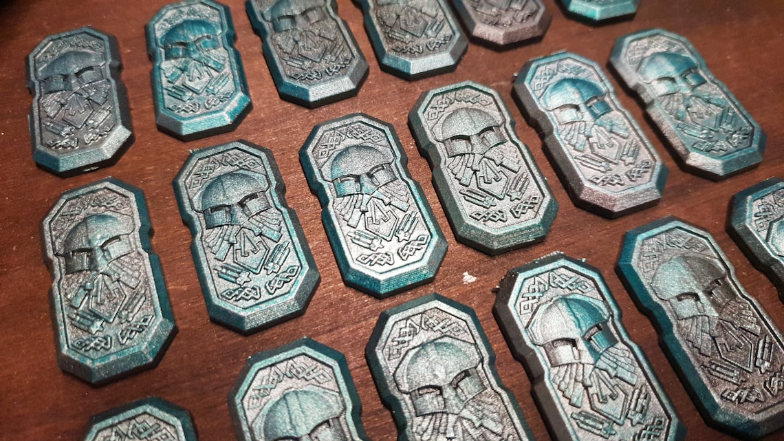 Adamantium Ingots Board Game Coins for D&D and other RPGs | Etsy