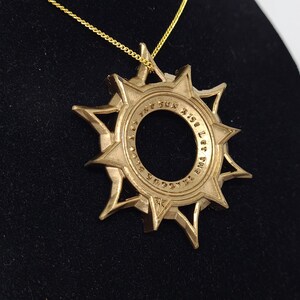 Symbol of Pelor the Dawnfather Cosplay accessory and DnD | Etsy