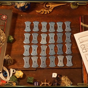 Mithril Coins Board Game Coins for D&D and Other Rpgs - Etsy