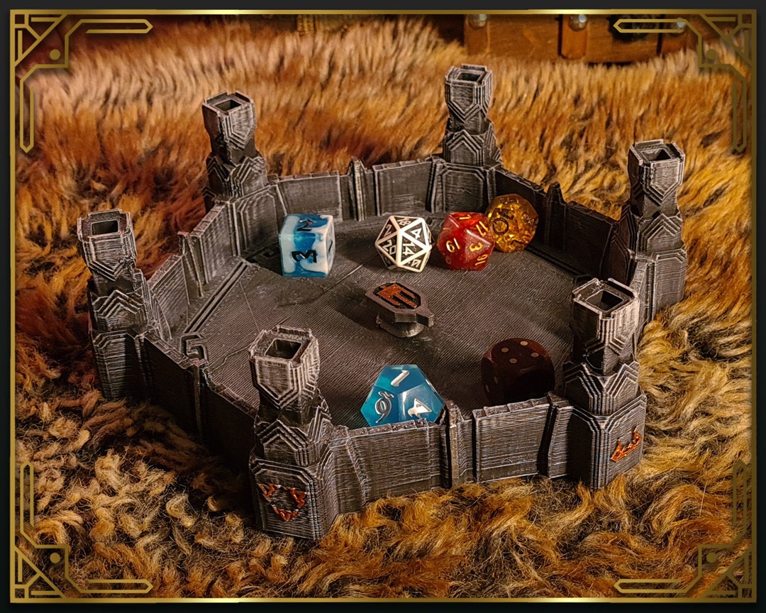 Dwarven Dice Tray for Tabletop Rpg's and Boardgames - Etsy