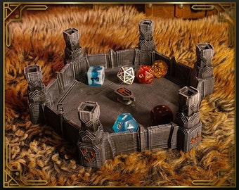 Dwarven Dice Tower for Tabletop Rpg's and Boardgames | Etsy