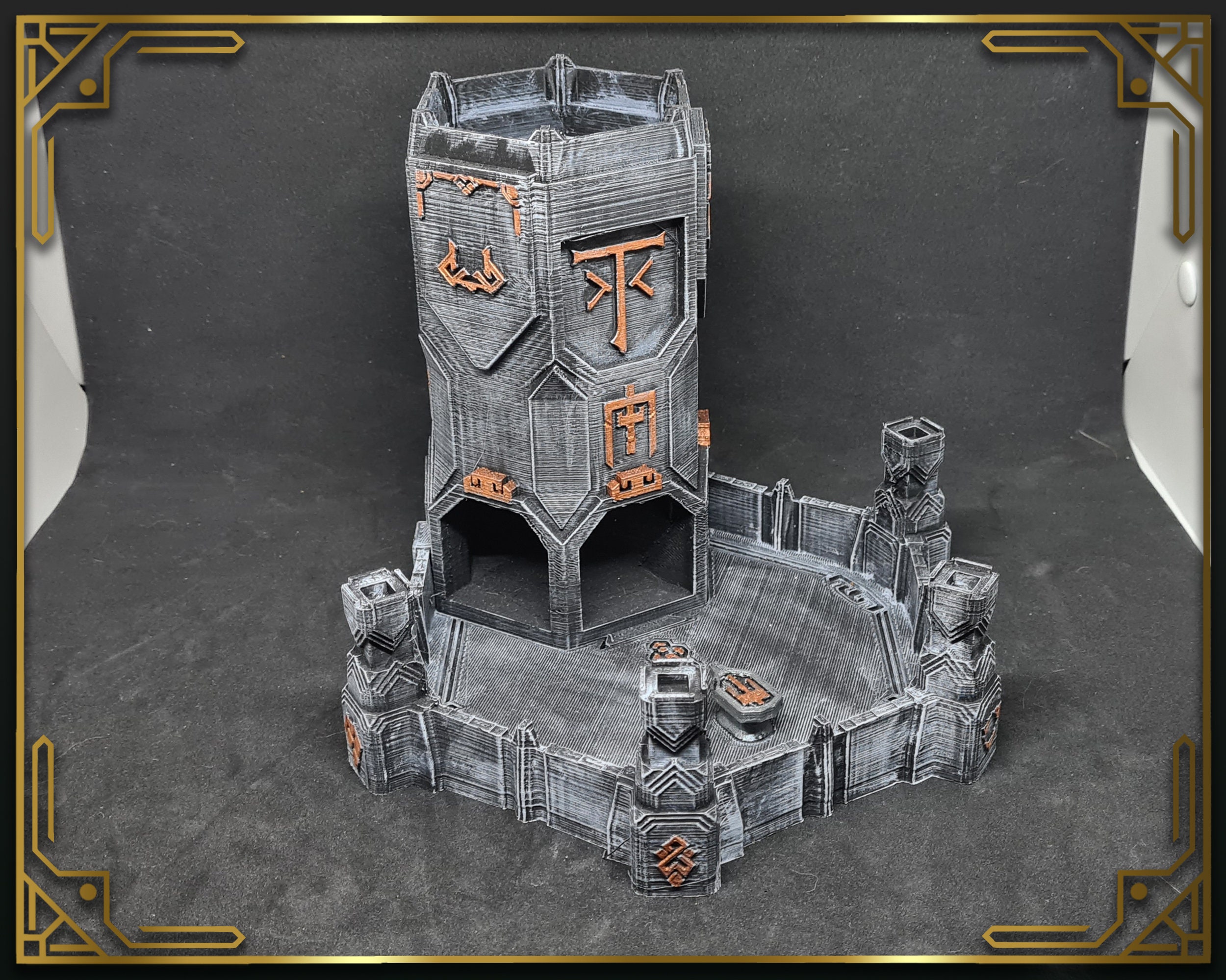 Dwarven Dice Tower for Tabletop Rpg's and Boardgames | Etsy