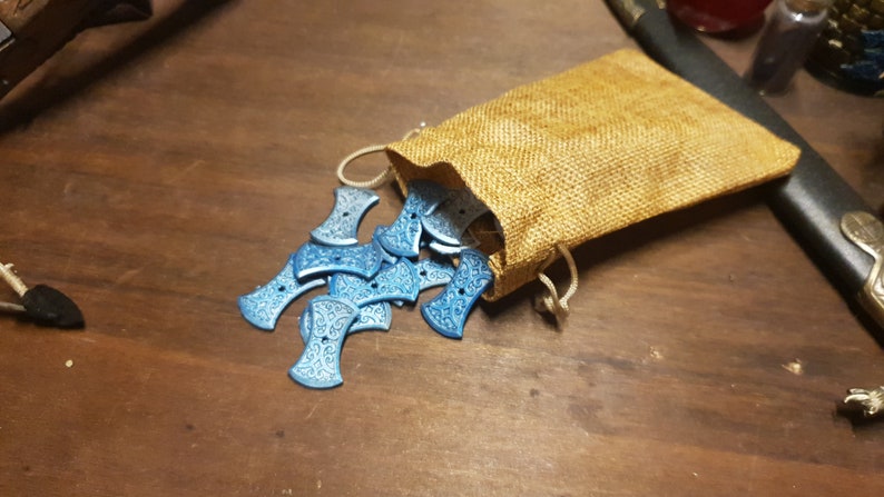 Mithril coins Board Game Coins for D&D and other RPGs | Etsy