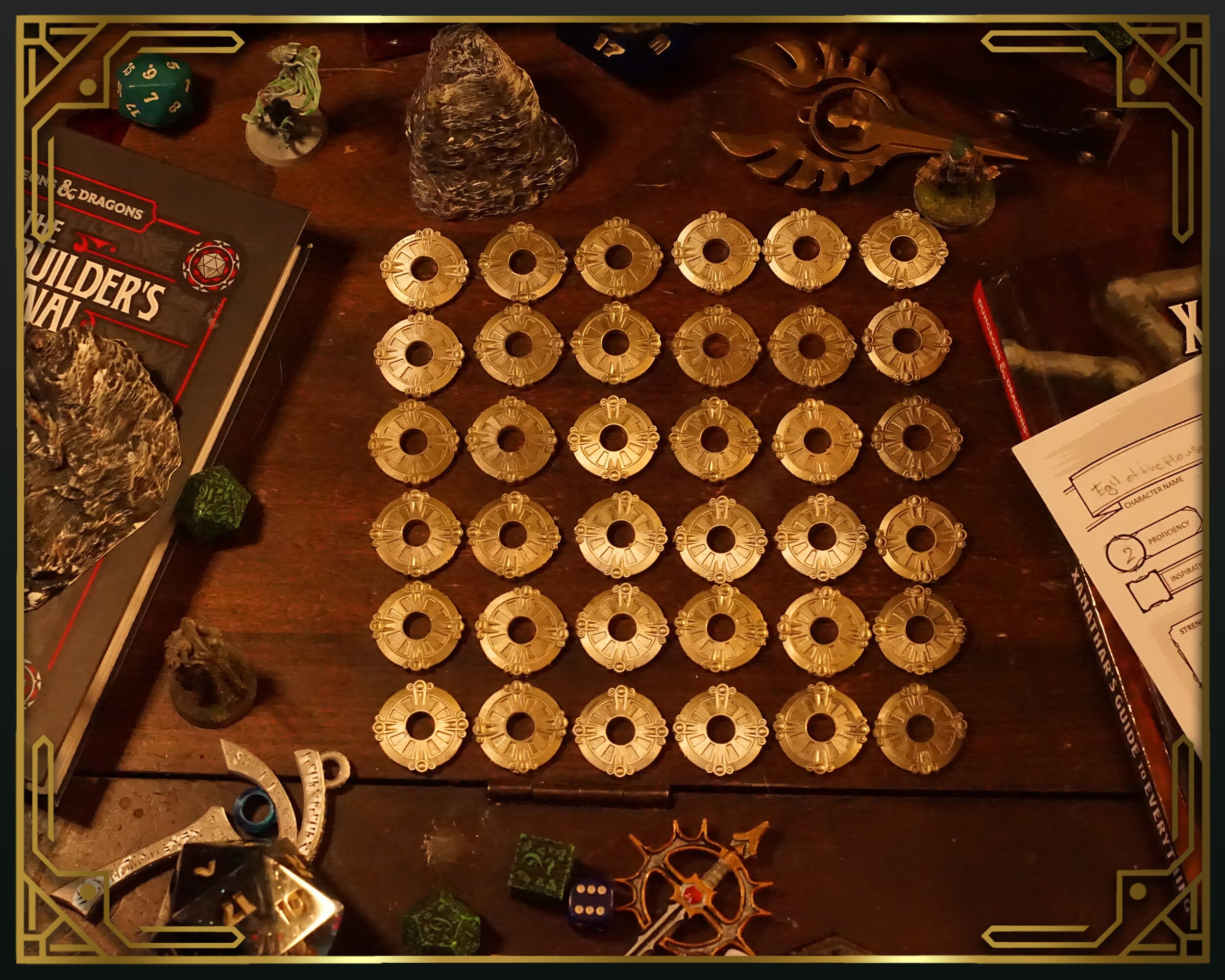 Electrum Coins Board Game Coins for D&D and Other Rpgs - Etsy