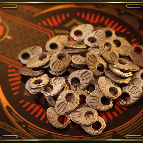 Electrum Coins Board Game Coins for D&D and Other Rpgs | Etsy