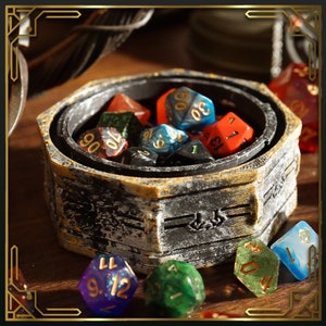 Dwarven Dice Vault Medium Size for Tabletop Rpg's and Boardgames - Etsy
