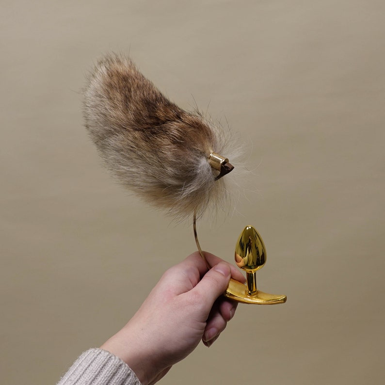 Deer Tailplug raised / Higher-up Tail Butt Plug - Etsy